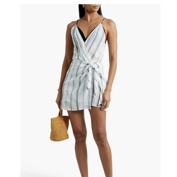 Vix | Dresses | Nwt Vix Paula Hermanny Gilda Cover Up Xs Xsmall Faux ...